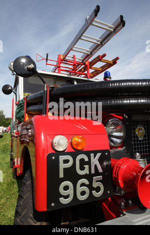 Land Rover airfield fire engine Stock Photo - Alamy