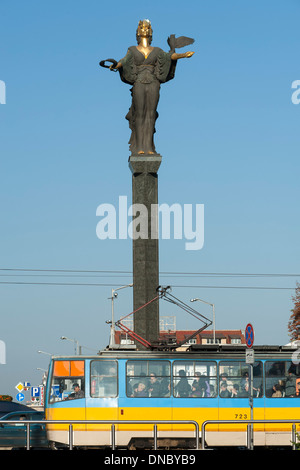 Sofia, Bulgaria, statue of Saint Sofia in the National Palace of ...
