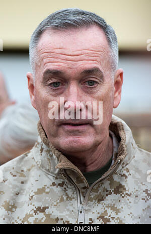 Masar-e Sharif, Afghanistan. 22nd Dec, 2013. US General Joseph Dunford ...