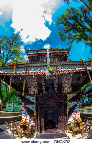Barahi Hindu Temple, Phewa Lake, Pokhara, Nepal Stock Photo: 145442936 ...