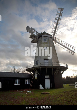 A view of Shipley Windmill in Shipley, West Sussex Stock Photo - Alamy