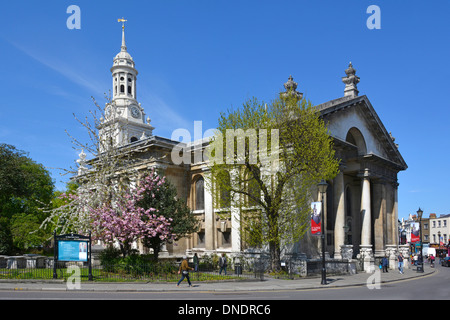 Greenwich town centre and St Alfege church London Stock Photo - Alamy