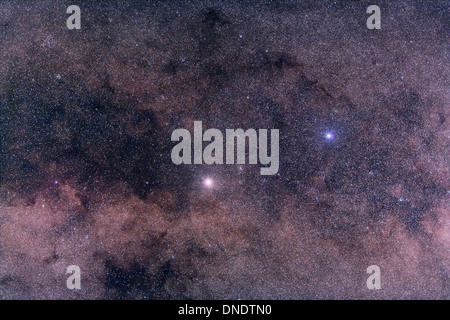 Alpha and Beta Centauri in the constellation of Centaurus Stock Photo ...