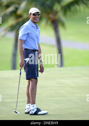 Mid Pacific Country Club, Kailua, Hawaii, USA. 23rd Dec, 2013. United ...