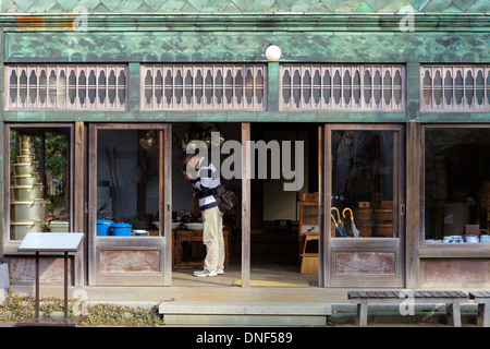 Facade of an old Japanese shop at Edo -Tokyo Open Air Architectural ...