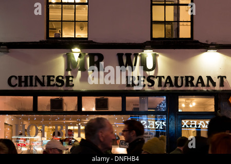 Mr Wu Chinese restaurant,Chinatown, London, England,UK Stock Photo - Alamy