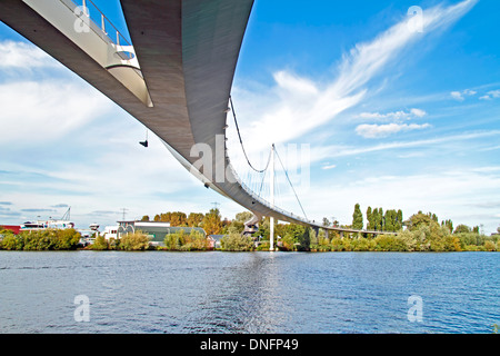 Nescio pedestrian bridge in Amsterdam the Netherlands Stock Photo - Alamy