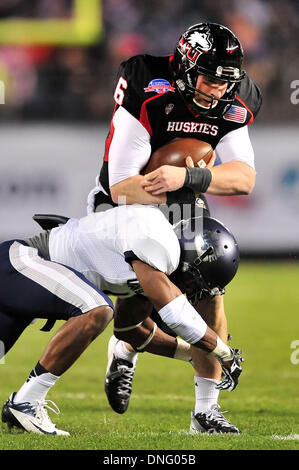 San Diego, CA, . 26th Dec, 2013. Utah State Aggies wide receiver Bruce ...