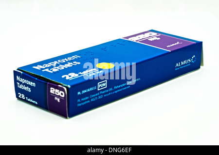 Naproxen 250mg enteric coated tablets a non-steroidal anti-inflammatory ...