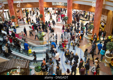 Selfridges Inside the Intu Trafford Centre indoor shopping complex in ...