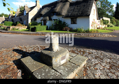The village green, Edith Weston, Rutland County, England, UK Stock ...