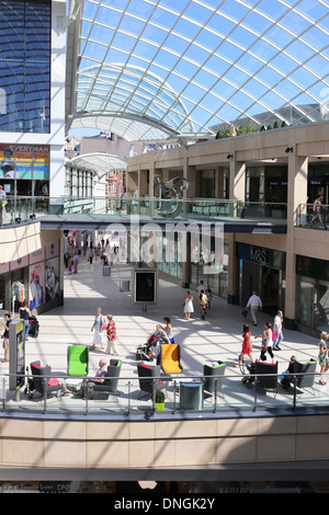 Interior of Trinity Leeds Shopping Centre Stock Photo - Alamy