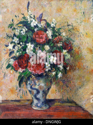 Camille Pissarro, Still Life with Peonies and Mock Orange (Flower ...