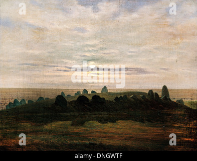 Carl Gustav Carus – Stone Age Stronghold at Nobbin, Island of Rügen ...