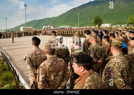 Italian KFOR troops in Kosovo Stock Photo - Alamy