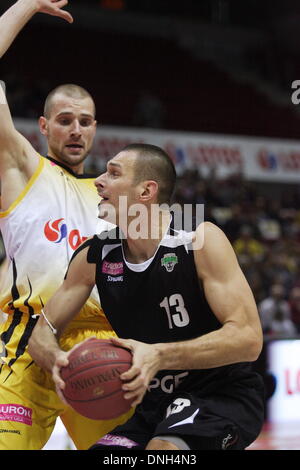 Sopot, Poland 29th, December 2013 Polish Basketball Extraleague. Trefl ...