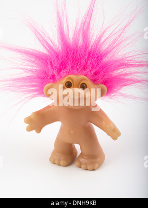 Troll Doll aka Dam Doll first created 1959 by Thomas Dam Stock Photo ...