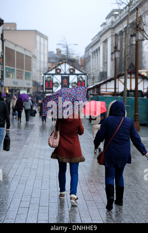 Stormy Weather ,Nottingham City Center Stock Photo - Alamy