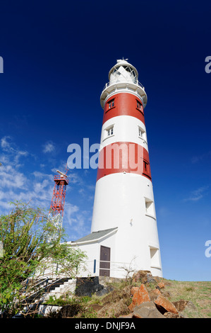 Albion lighthouse, Mauritius. Albion is located on the west coast of ...