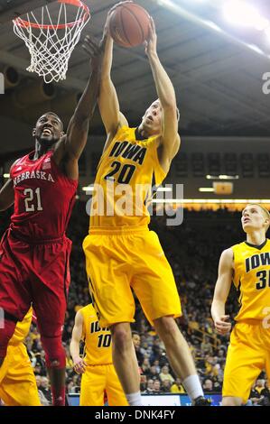 IOWA CITY, IA - DECEMBER 20: Iowa guard Taylor McCabe (2) attempts a ...