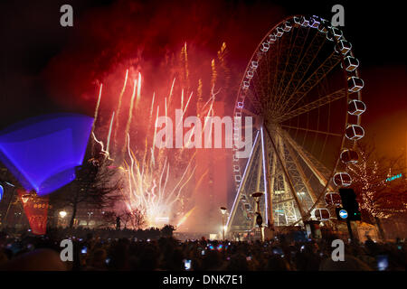 Rides at funfair in Heaton Park Manchester UK Stock Photo: 9873781 - Alamy