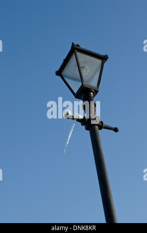 Old Victorian four-sided street light Stock Photo - Alamy
