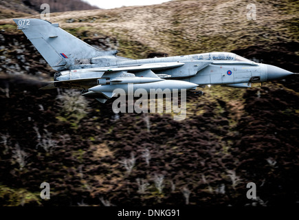 RAF Tornado low flying north wales,in the mach loop Stock Photo - Alamy