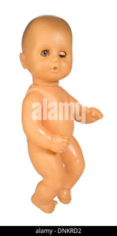 slightly damaged, well loved baby doll Stock Photo - Alamy
