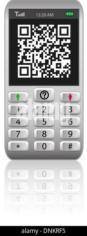 qr code internet web site line icon vector isolated illustration Stock ...