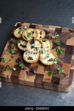 Selection of mini quiches Stock Photo - Alamy