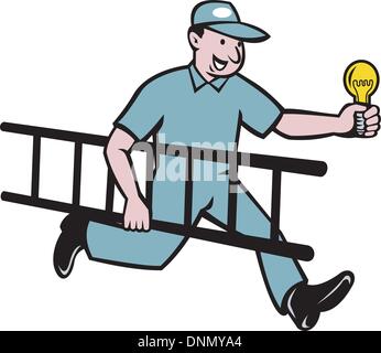 running light bulb Stock Vector Image & Art - Alamy