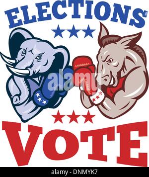democrat political party animal Stock Vector Image & Art - Alamy