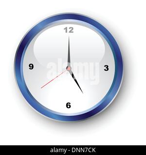 Illustration of a standard clockface Stock Vector Image & Art - Alamy
