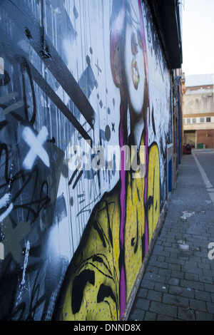 Graffiti or StreetArt in Blackpool, Lancashire, UK Stock Photo - Alamy