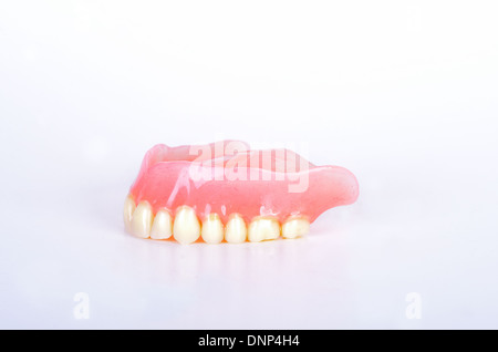 Photo of false teeth Stock Photo - Alamy