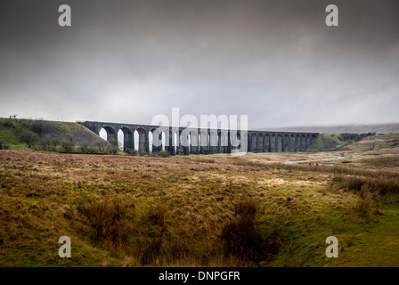 Ribblehead Viaduct, North Yorkshire. Originally named Batty Moss ...