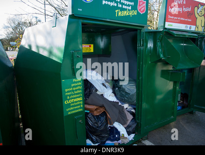 The Salvation Army, collection bins, Clothes and Shoes, charity ...