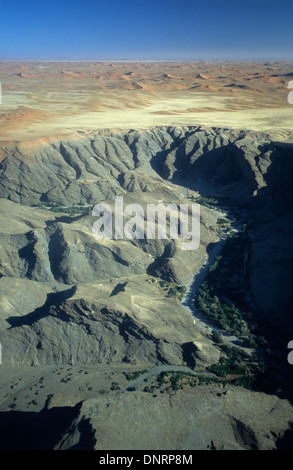 Aerial view of Kuiseb canyon and river, Namibia, Africa Stock Photo - Alamy