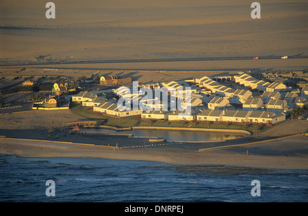 Aerial beach resort Walvis Bay Namibia Southern Africa Stock Photo - Alamy