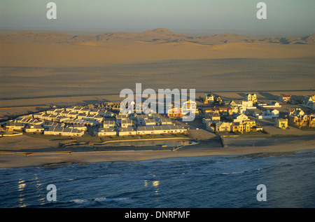 Aerial beach resort Walvis Bay Namibia Southern Africa Stock Photo - Alamy
