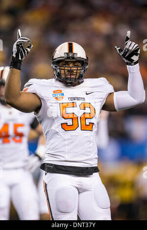 Arlington, Texas, USA. 3rd Jan, 2014. January 3, 2014: Oklahoma State ...