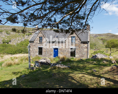 Craig bothy, a former youth hostel, on the coastal path between Lower ...