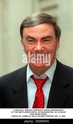 Jan. 25, 1999 - 31202JKEL: MONICA LEWINSKY PRESS CONFERENCE AT THE ...