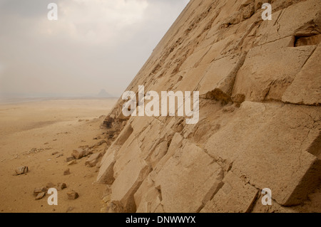 Black Pyramid and Bent Pyramid in Dahshur, Egypt Stock Photo - Alamy