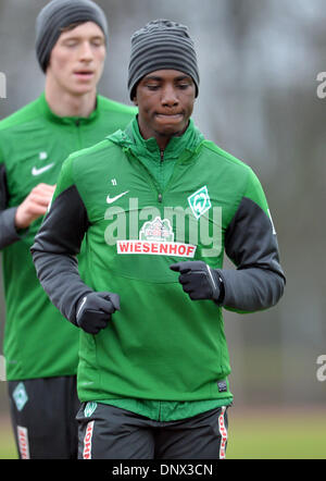 Bremen, Germany. 06th Jan, 2014. Player of Bundesliga soccer club ...