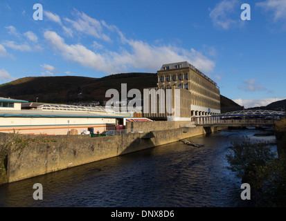 Aberafan Shopping Centre Port Talbot Stock Photo - Alamy