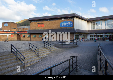 Aberafan Shopping Centre Port Talbot Stock Photo - Alamy