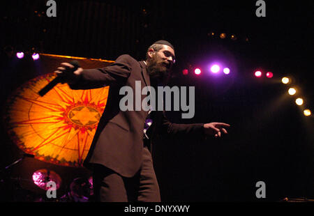 Feb 16, 2006; Atlanta, GA, USA; Hasidic Jewish reggae singer Matisyahu ...
