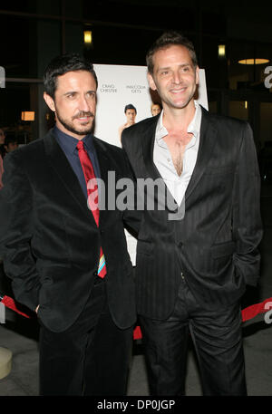 Actors Craig Chester (L) and Malcolm Gets arrive for the premiere of ...