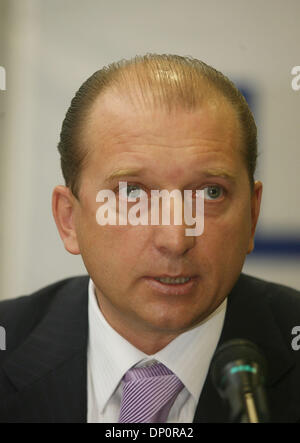 Aug 30, 2006 - Moscow, Russia - AvtoVAZ plant CEO VLADIMIR ARTYKOV at a ...